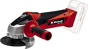 Einhell 4431130 Cordless Angle Grinder (18 V, 8500 rpm, Maximum Cutting ...