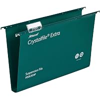 Rexel Foolscap Heavy Duty Suspension Files with Tabs and Inserts for ...