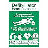 Defibrillator Poster BHF : Amazon.co.uk: DIY & Tools