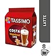 Tassimo Costa Gingerbread Latte Coffee Pods (1 Pack, 16 pods, 8 ...