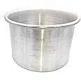 Prime Bakers and Moulders Round Aluminum Pillar Baking Pan/Cake Mould ...