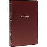 NKJV, Gift and Award Bible, Leather-Look, White, Red Letter, Comfort ...