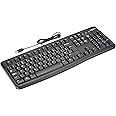 Logitech K120 Wired Keyboard for Windows, USB Plug-and-Play, Full-Size ...