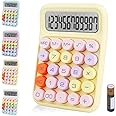 Bimormat Colorful Electronic Calculator,12 Digit Large LCD Display and ...