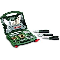 Bosch 2607019329 70 Piece X-line Drill And Screwdriver Bit Set: Buy ...