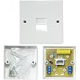 BT Master Single Telephone Socket - Screw Terminals - PSTN Line Wall ...