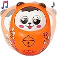 Buy cosmobaby Roly Poly Push and Shake Wobbling Bell Sounds Tumbler Doll Toy for 3 Months ...
