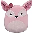 Squishmallows FuzzAMallows Miracle the pink fox 30 cm Age 3+ : Amazon ...