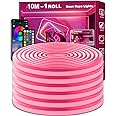 AILBTON Led Neon Rope Lights 10m Flexible Led Rope Lights,Control with ...