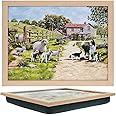 The Leonardo Collection Collie and Sheep Lap Tray, 44x33x6cm ...