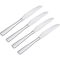 Viners Everyday Purity 4 Piece 18/0 Silver Stainless Steel Table Knife ...