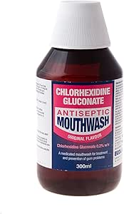 Chlorhexidine Gluconate Antiseptic Mouthwash Original Flavour 300Ml ...