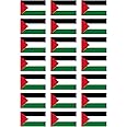 Palestine Flag self Adhesive matt Paper Labels/Stickers : Amazon.co.uk ...