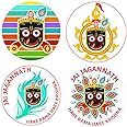 Jai Jagannath Stickers for car, Bike, Laptop, Door, Wall, Glass, Wood ...