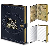 Grupo Erik Travelers Notebook Lord of The Rings - PU Leather Journal ...