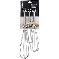 Chef Aid Stainless Steel Whisk, Silver, 28.5cm : Amazon.co.uk: Home ...