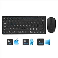 Amazon.in: Buy IVOOMI Zoox White Wireless Keyboard & Mouse Set, 2.4 ghz ...