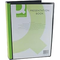 H&S Display Book Folder - A4 100 Pockets Presentation Project Folders ...