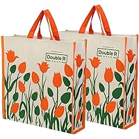 DOUBLE R BAGS Canvas Reinforced Cotton Handles with Multipurpose ...