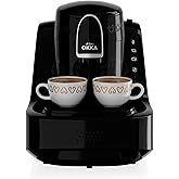 ماكينة تحضير القهوة التركي من اورزم أوكا - أسود/نحاسي- OK001 : Amazon.eg: المنزل والمطبخ