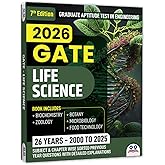 Buy GKP GATE 2026 Life Sciences | Solved Papers 2000–2025 | 26 Years Topic Wise Previous Year ...