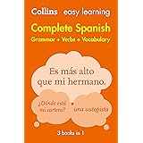 Easy Learning Complete French Grammar, Verbs and Vocabulary (3 books in ...
