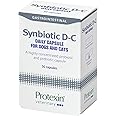 Protexin Veterinary Synbiotic D-C Daily probiotic and prebiotic capsules for dogs and cats (Pack ...