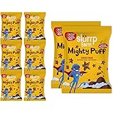 Slurrp Farm Healthy Snacks for Kids | Mighty Puff Choco Ragi, Cheese ...