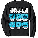 Dinge die ich in meiner Freizeit mache Handball T-Shirt : Amazon.de ...