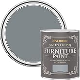Rust-Oleum Grey Furniture Paint in Satin Finish - Winter Grey 750ml ...