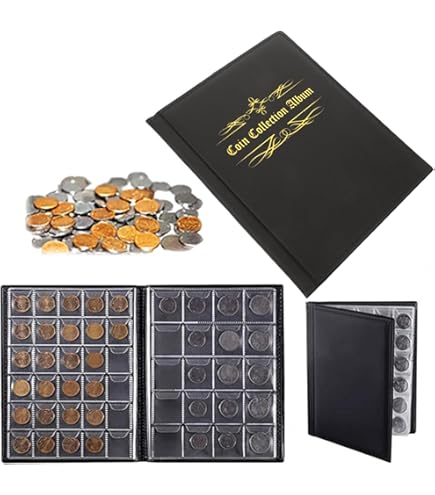 Coin Album 120 Stuks Allecto Plus - Muntenverzamelhouder Met 120 Munt ...
