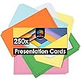 OfficeTree Moderation Cards Rectangular 20x10 cm - 150 g/sqm - 6 ...