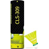 Konex Badminton Shuttlecock (10 Pcs) | Durable Plastic Build with ...