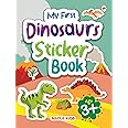 Buy My First Sticker Book - Dinosaurs - Activity Book for Kids with 50 ...