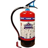 Eco Fire Dry Chemical Powder (DCP) Type 6 Kg Fire Extinguisher (Red and ...