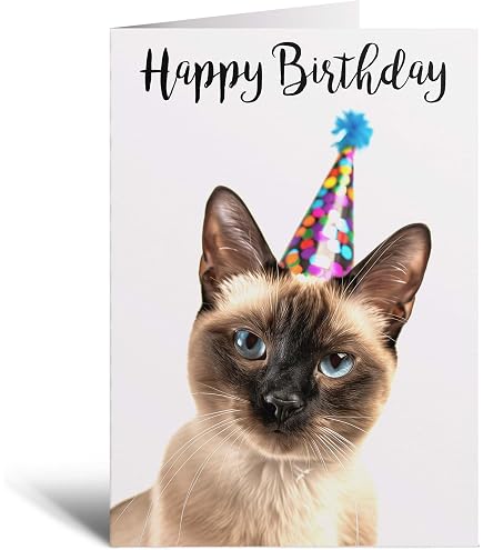 Happy Birthday Siamese Cat Images