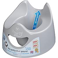 Pourty Easy-to-Pour Potty (Penguin Grey), P1GR : Amazon.co.uk: Baby ...