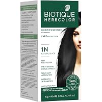 Buy Biotique Bio Herbcolor Conditioning Hair Color, 50g + 110ml ...