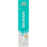 Sunshine Nutrition Isotonic Electrolyte Effervescent, 20 Tablets: Buy ...