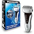 Panasonic ES-RF31 Premium Wet and Dry 4-Blade Electric Shaver for Men ...