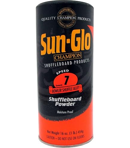 Shuffleboard Powder Sun Glo / Wax -Sample Pack -Slow Speeds ! - Maine ...
