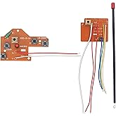Electronic Spices 4CH RC remote control 27MHz circuit PCB transmitter ...