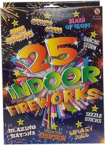 25 Indoor Fireworks : Amazon.co.uk: Toys & Games
