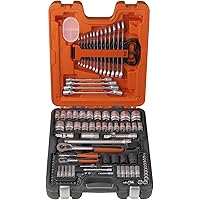 Bahco S106 Socket & Spanner Set, Metric 1/4" & 1/2" Drive, 106 Pieces ...