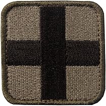 Toppa Medico Dell'esercito X2 PATCHES UNIFIL + MEDICAL RESCUER GEAR