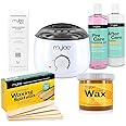 Mylee Complete Waxing Kit, Includes Salon Quality Wax Heater, Soft ...