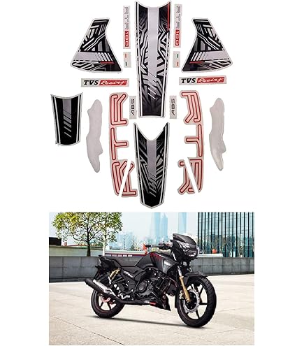Bike Stickers Design Apache