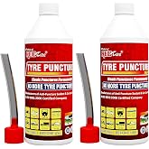 NETNULL PUNCTURE LIQUID Tubeless Tire Sealant Anti Puncture Auto Repair ...