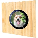 YEAKOO 1 Pack Pet Dog Fence Bubble Window, Durable Acrylic Dome Pet Dog ...