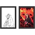 Nuvue Store Itachi Uchiha Light Painting Art Frame | USB | 5 x 7 inchs ...